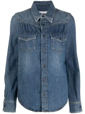 Dorothee Schumacher Patch-pocket Denim Shirt