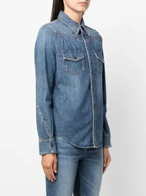 Dorothee Schumacher Patch-pocket Denim Shirt