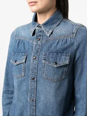 Dorothee Schumacher Patch-pocket Denim Shirt