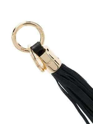 LANCEL Premier Flirt Tassel Keyring - Black