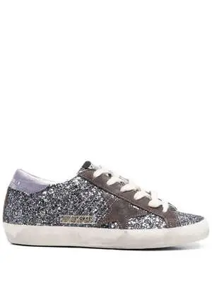 GOLDEN GOOSE Super-star Glitter Sneakers