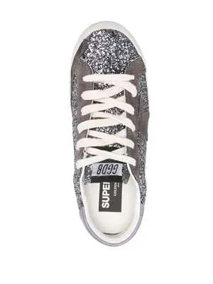 GOLDEN GOOSE Super-star Glitter Sneakers