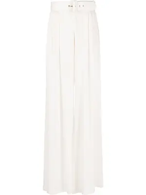 Zimmermann Belted Wide-leg Trousers