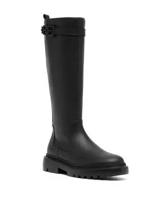 Bally Gaila Leather Knee-high Boots