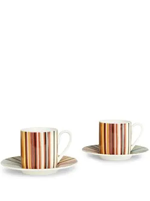 Missoni Stripes Jenkins Coffee Set - White