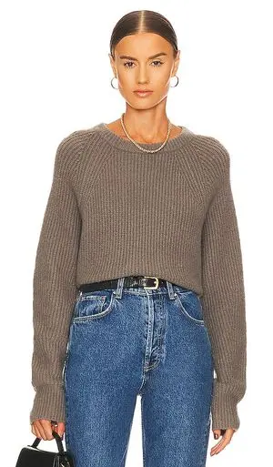 JOHN & JENN BY LINE Jax Ribbed Knit Sweater