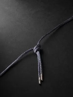 Carolina Bucci White Gold Key Pendant Necklace