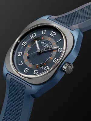 Hermès H08 Automatic 42mm Watch - Blue