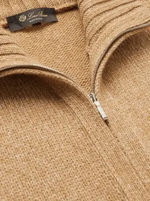Loro Piana Cashmere Zip-up Sweater
