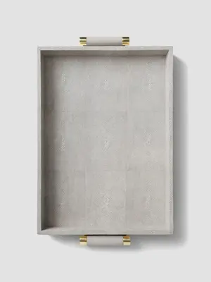 Aerin Classic Shagreen Serving Tray