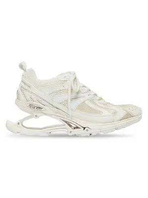 Balenciaga Women's X-pander Sneaker - Black  - White