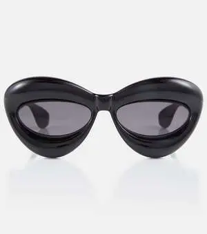 Loewe Inflated Cat-eye Sunglasses - Blue