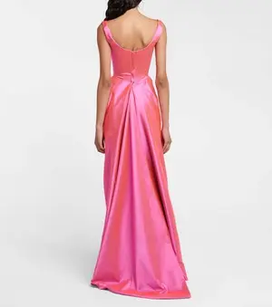 VIVIENNE WESTWOOD Camille Satin Gown - Pink