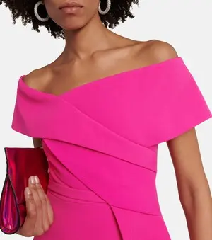Safiyaa Eimear Off-shoulder Top - Pink