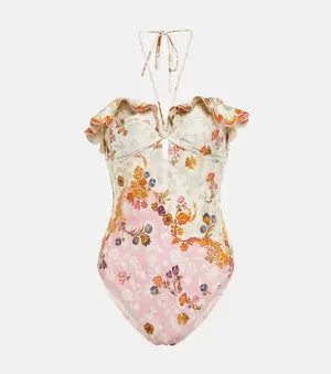 Zimmermann Laurel Floral Swimsuit
