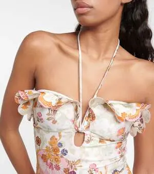 Zimmermann Laurel Floral Swimsuit