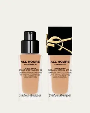 Saint Laurent 0.85 Oz. All Hours Luminous Matte Foundation Mn4