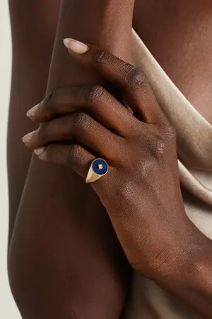 L’ATELIER NAWBAR Radiate Eternity Signet Ring