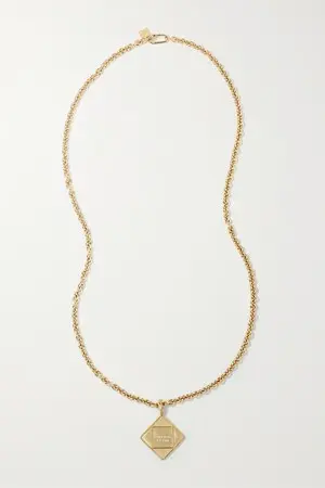 Lauren Rubinski Sign 14-karat Necklace