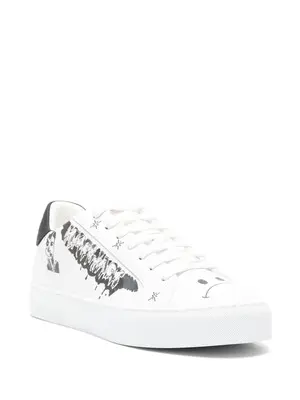HIDE&JACK Essence Sketch Sneakers - White