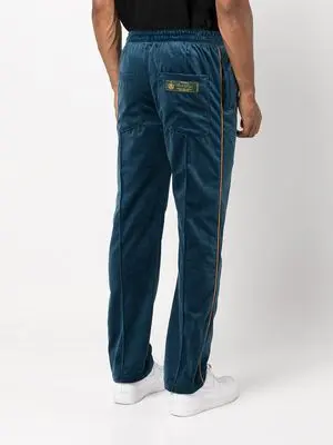Rhude Embroidered Velvet Track Pants