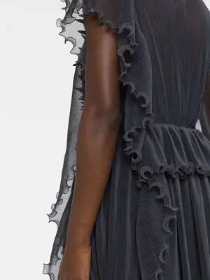 Alberta Ferretti Ruffled Maxi Dress