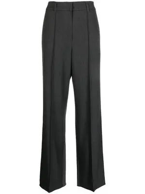 Goen.j Twill Straight-leg Trousers - Grey
