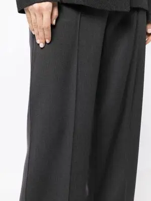 Goen.j Twill Straight-leg Trousers - Grey