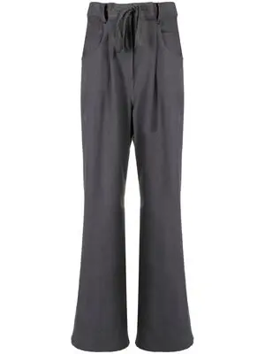 Goen.j Drawstring Straight-leg Trousers