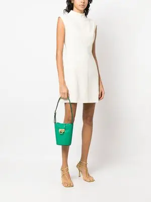 FERRAGAMO Trifolio Bucket Bag - Green