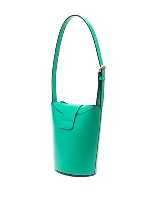 FERRAGAMO Trifolio Bucket Bag - Green