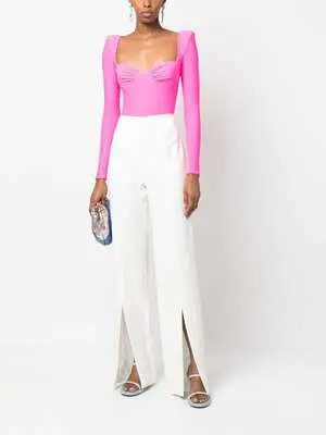 Simkhai Split-cuff High-waist Trousers