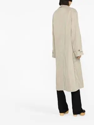 MAISON MARGIELA Peached Single-breasted Mid-length Coat