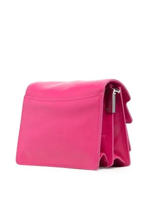 Marni Trunk Leather Shoulder Bag