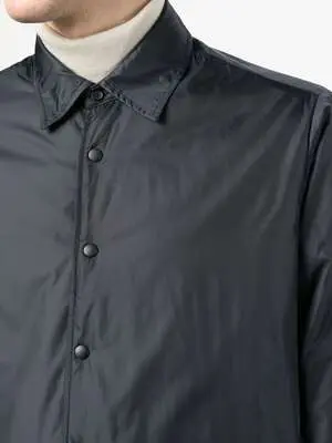 Aspesi Long-slevees Padded Overshirt - Blue