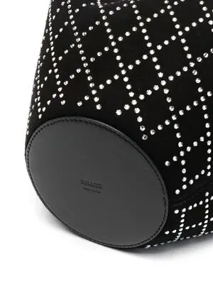 Khaite Mini Lotus Crystal-embellished Tote Bag