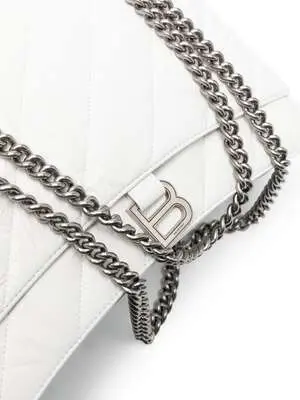 Balenciaga Crush Quilted Shoulder Bag