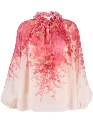 Zimmermann High Tide Billow Blouse