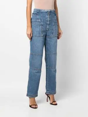 Stella McCartney Straight-leg Cargo Jeans