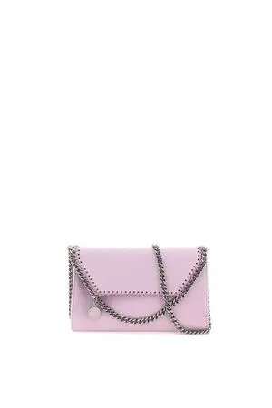 Stella McCartney STELLA McCARTNEY SHAGGY DEER MINI CROSSBODY BAG Purple