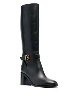 Dsquared2 Logo-buckle Leather Boots