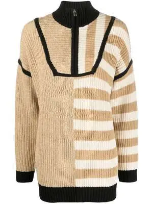 Staud Hampton Sahara Striped Jumper
