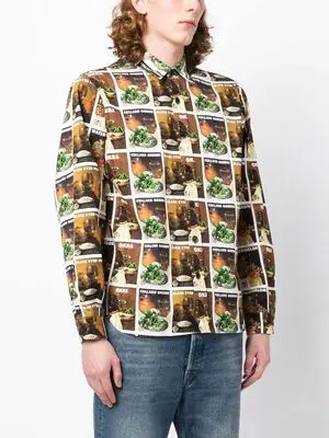 DENIM TEARS Sky High Farm Printed Shirt