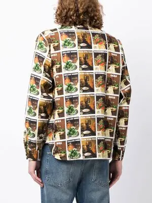 DENIM TEARS Sky High Farm Printed Shirt