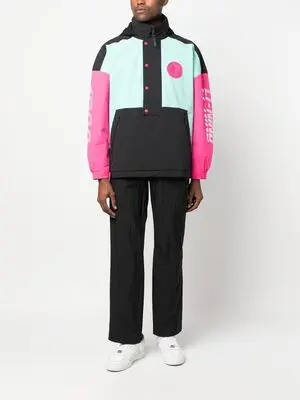 LI-NING Logo Print Hooded Jacket