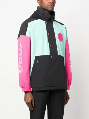 LI-NING Logo Print Hooded Jacket