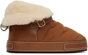 Chloé Chloé Brown Maxie Boots - 210 Luminous Ochre