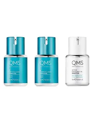 QMS MEDICOSMETICS Collagen System Sensitive 3-step Routine - One-color