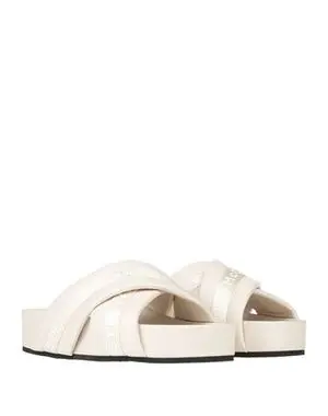 Stella McCartney Textile Fiber Sandals - White