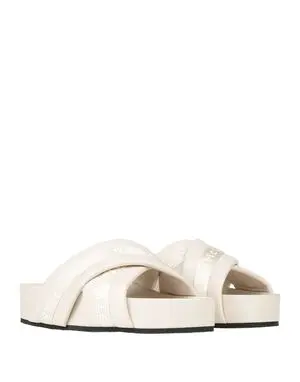 Stella McCartney Textile Fiber Sandals - White